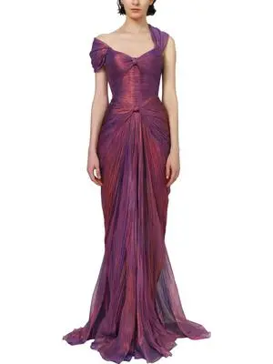 IRIS SERBAN Emilly Draped Dress