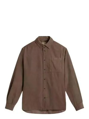 Woolrich Corduroy Cotton Shirt - Brown