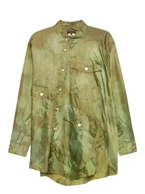 Comme Des Garçons Multiple-pocket Shirt - Green