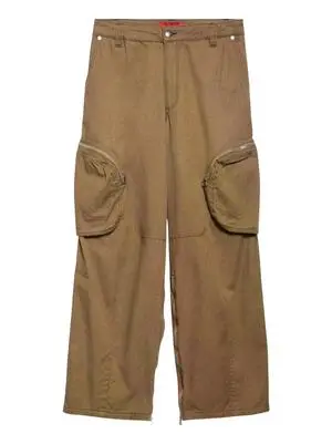 Eckhaus Latta Zip-pocket Cargo Trousers - Neutrals