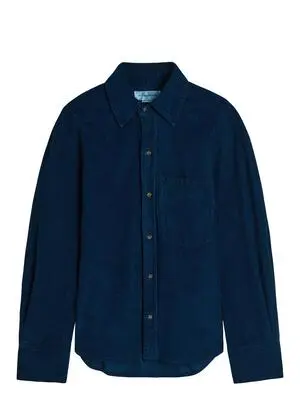 Victoria Beckham Corduroy Shirt - Indigo