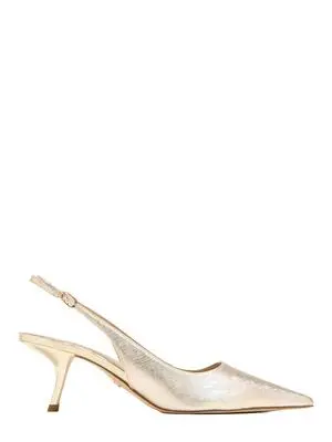 Sam Edelman 70mm Bianka Slingback Pumps Gold