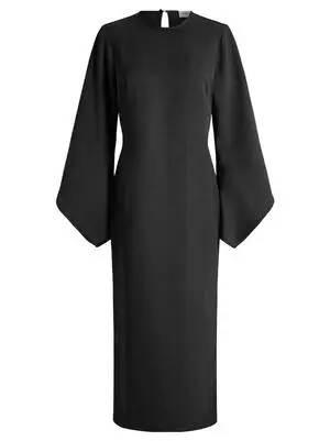 16Arlington Saverico Midi Dress - Black