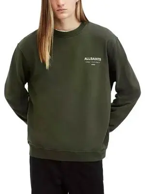 ALLSAINTS Logo-print Sweatshirt - Green