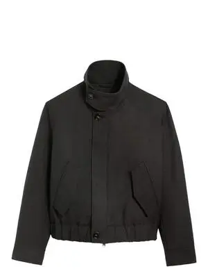 Ami Harrington Wool Jacket - Black