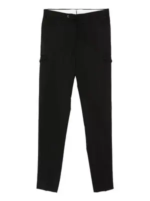 PT TORINO Straight-leg Trousers - Black