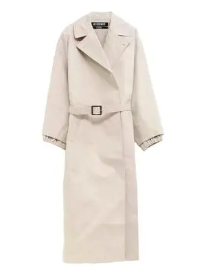 Jacquemus The Trapezi Trench Coat - White
