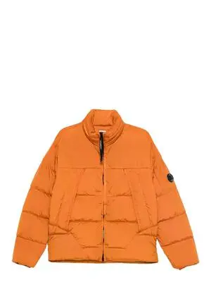 C.P. COMPANY Quilted Panelled Jacket - Orange