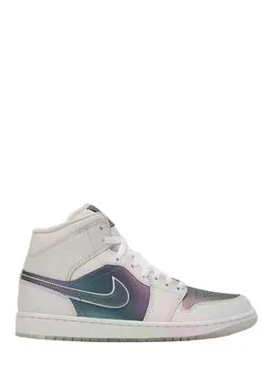 JORDAN Iridescent Mid-top Sneakers - White