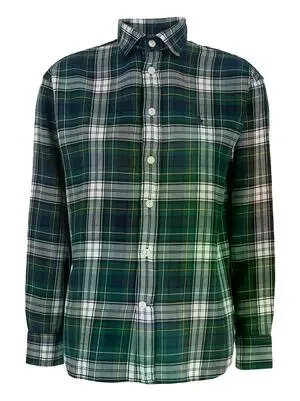 RALPH LAUREN Plaid Cotton Shirt