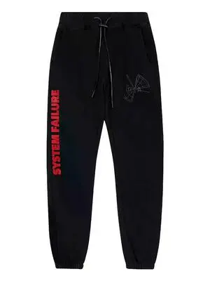RtA Stadium System Failure Track Pants - Black