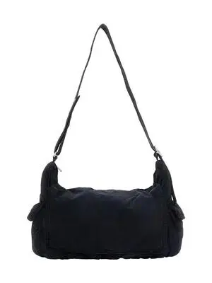 ERL Twill Cargo Shoulder Bag - Black