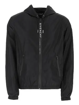 Givenchy X Browns Address Logo Windbreaker Jacket - Black