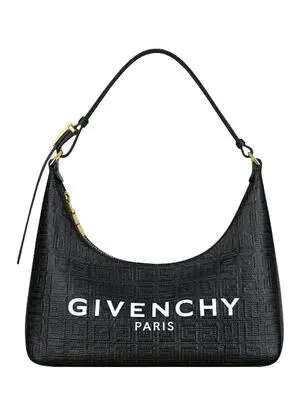 Givenchy Moon Cut Out Small Shoulder Bag - Black/white