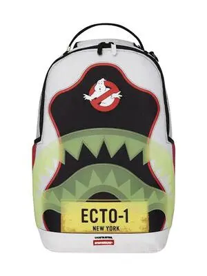 SPRAYGROUND Ghostbusters Ecto Shark Backpack - White