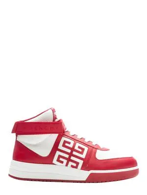 Givenchy G4 High-top Sneakers - Red/white