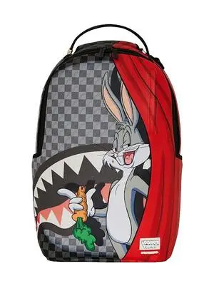 SPRAYGROUND Looney Tunes Bugs Bunny Backpack - Grey/red