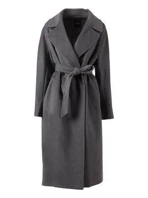 Max Mara Weekend Max Mara Virgin Wool Coat Gray