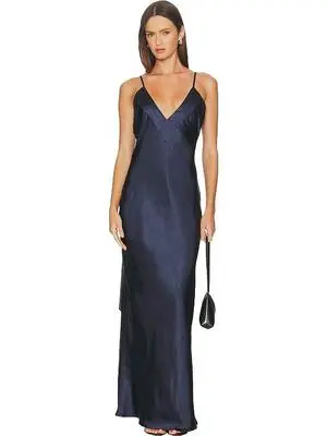 SNDYS Spain Maxi Dress - Navy