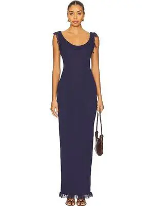 SNDYS Skyler Maxi Dress - Navy