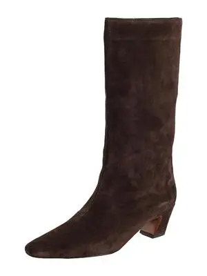 LOEFFLER RANDALL Cleo Kicked Heel Calf Boots - Tmoro