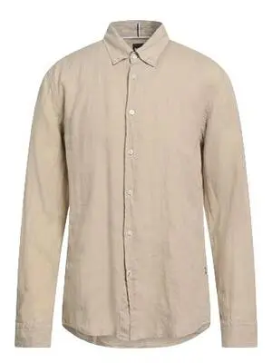 BOSS Shirt Size Linen - Beige