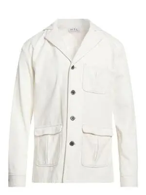 HILTL Ivory Cotton Corduroy Jacket White
