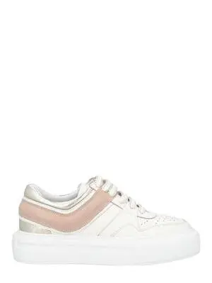 TOSCA BLU Leather Low-top Sneakers - White