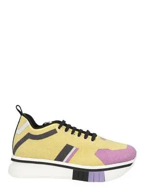FABI Low-top Embellished Sneakers - Yellow
