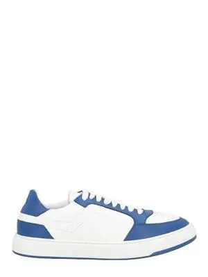 LIU •JO MAN Leather Low-top Sneakers - White