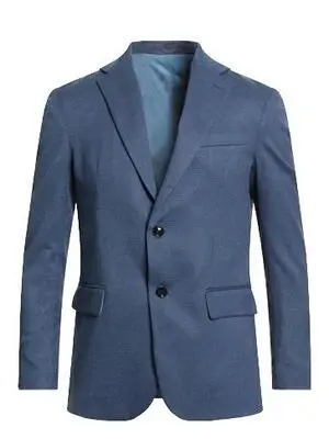 LIU •JO MAN Blazer Size Polyester, Viscose, Elastane - Blue