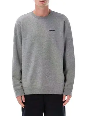 Patagonia Fitz Roy Icon Crew-neck Sweatshirt - Grey
