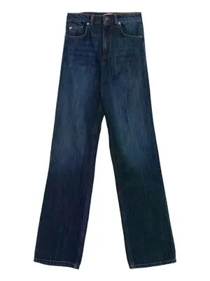 TWINSET Cotton Straight Leg Jeans