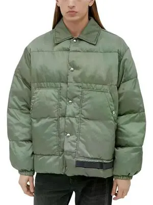 OAMC Quilted Snap-fastening Jacket - Green