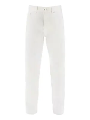 Maison Kitsuné Straight-leg Jeans - White