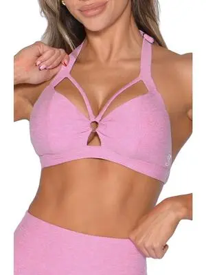 BOMBSHELL SPORTSWEAR Iron Edge Bra - Candy Pink