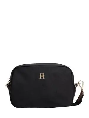 Tommy Hilfiger Logo-plaque Crossbody Bag - Black