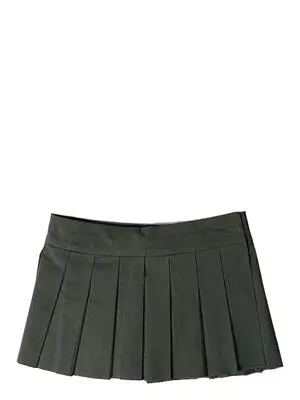 OPEN YY Pleated Mini Skirt