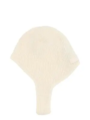 Jacquemus Grosgrain Logo Hood - Off White