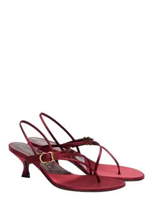 HERBERT LEVINE Starry Eyed 55 Satin Sandals