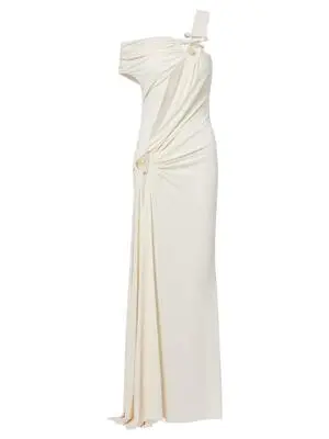 Christopher Esber Draped Jersey Maxi Dress - White