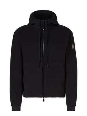 Moncler Zip-up Hoodie - Black