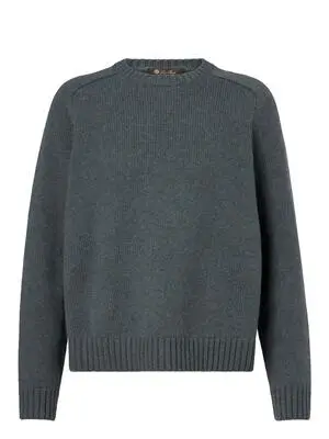 Loro Piana Parksville Cashmere Sweater - Grey