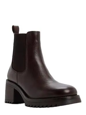 Aldo Anneliese Platform Chelsea Boot Medium Brown