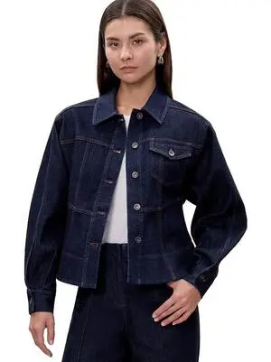 Rebecca Taylor Carmen Denim Jacket - Carmen Indigo