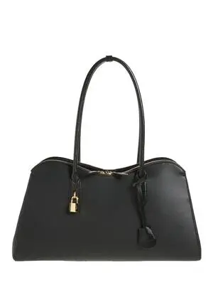 Stella McCartney Ryder Embossed Faux Leather Tote - Black