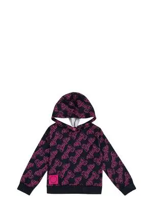 BARBIE Printed Pullover Hoodie - Black