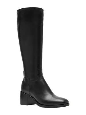 La Canadienne Jack Waterproof Knee High Boots - Black Leather