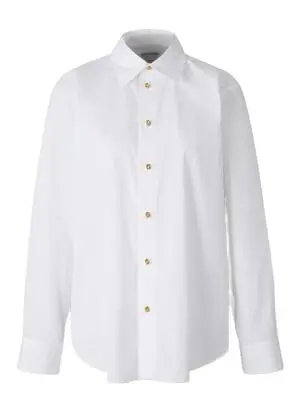 Bottega Veneta Plain Cotton Shirt - White