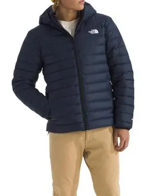 The North Face 700 Fill Power Down Hooded Jacket - Summit Navy